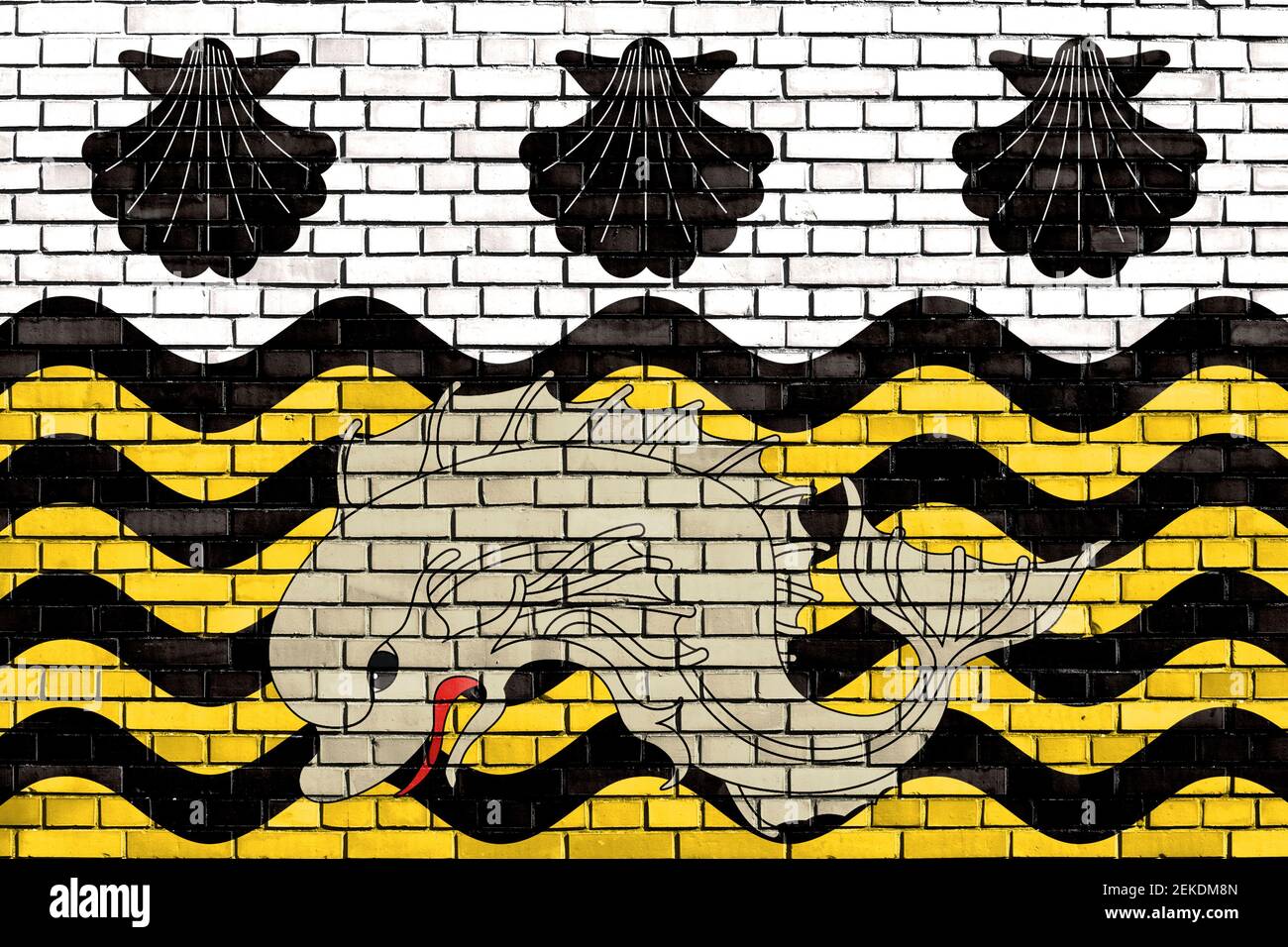 Poole town flag hi-res stock photography and images - Alamy