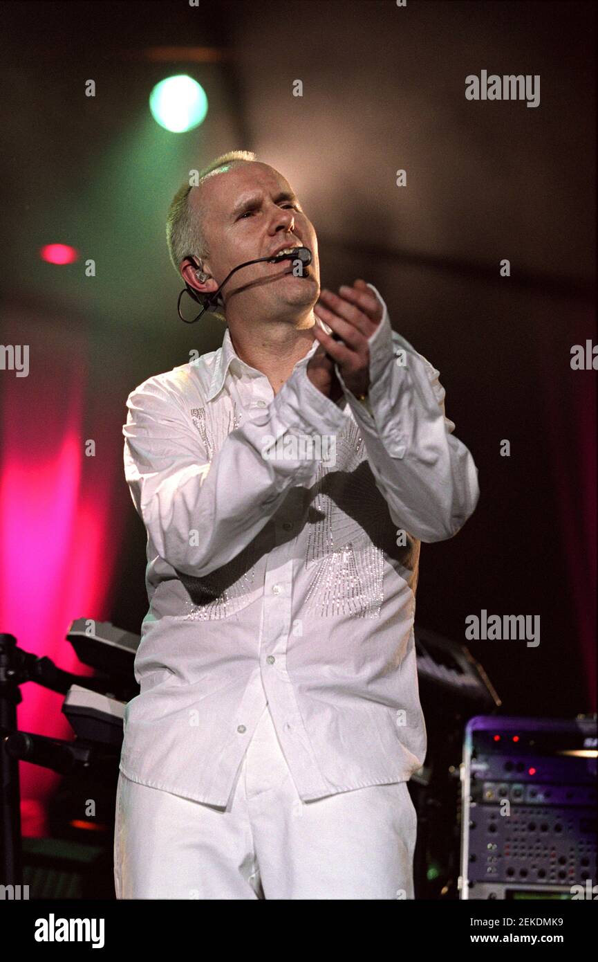 Howard Jones on stage at 'The Here And Now 80's Concert' held at ...