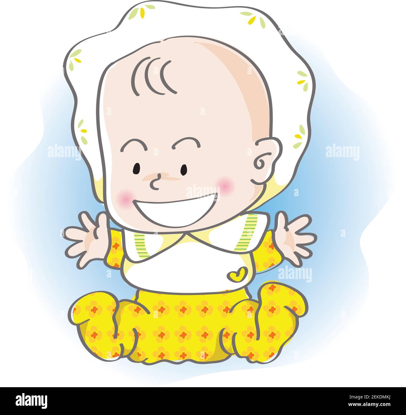 vector cartoon baby Stock Vector Image & Art - Alamy