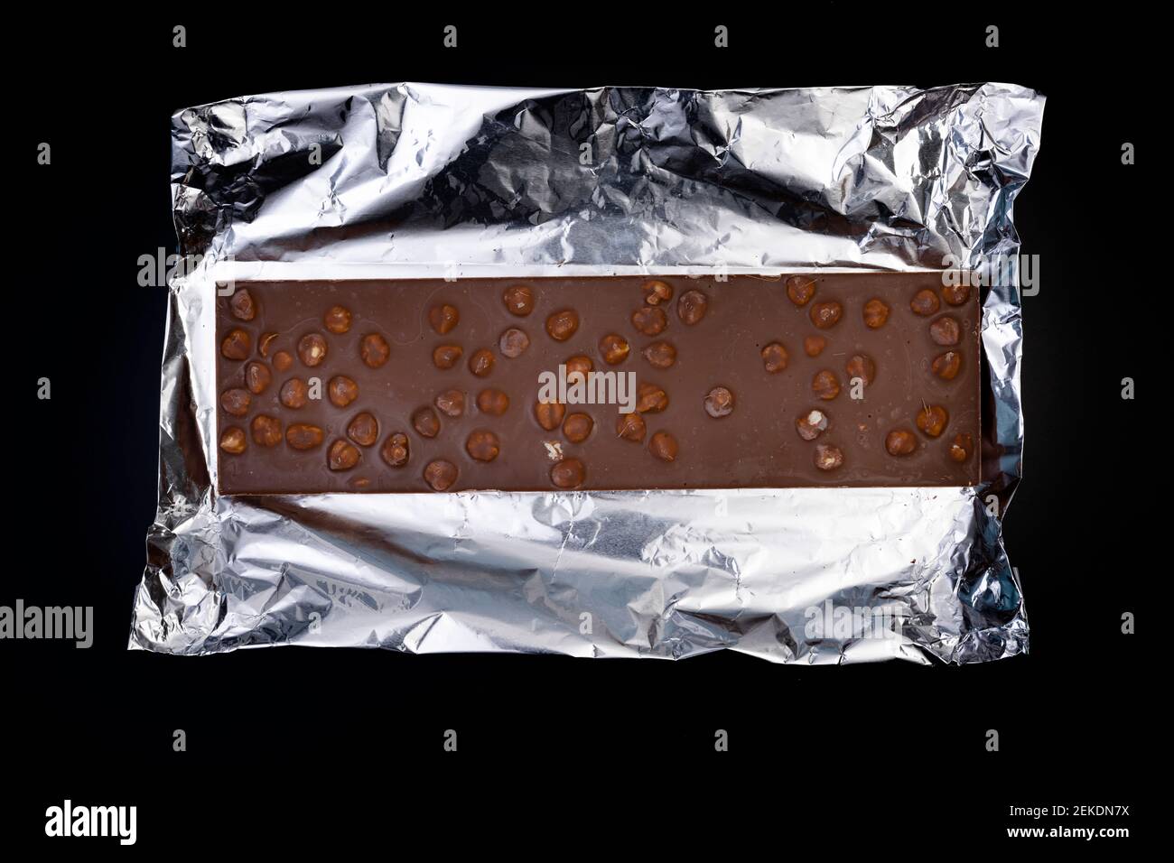 Silver foil block texture hi-res stock photography and images - Alamy