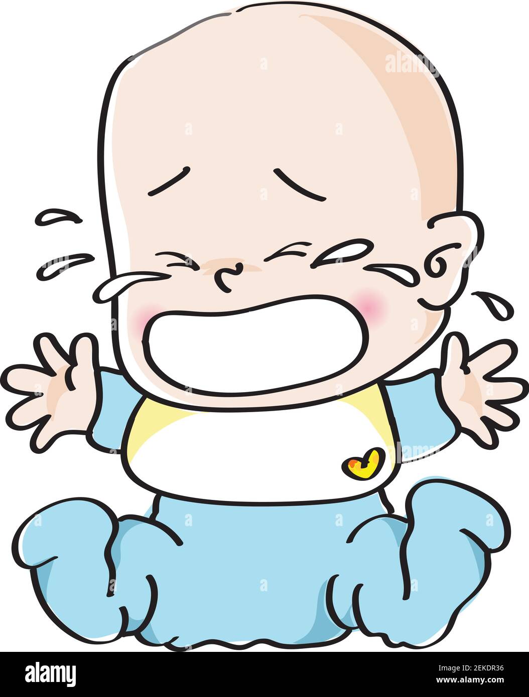 vector cartoon baby Stock Vector Image & Art - Alamy