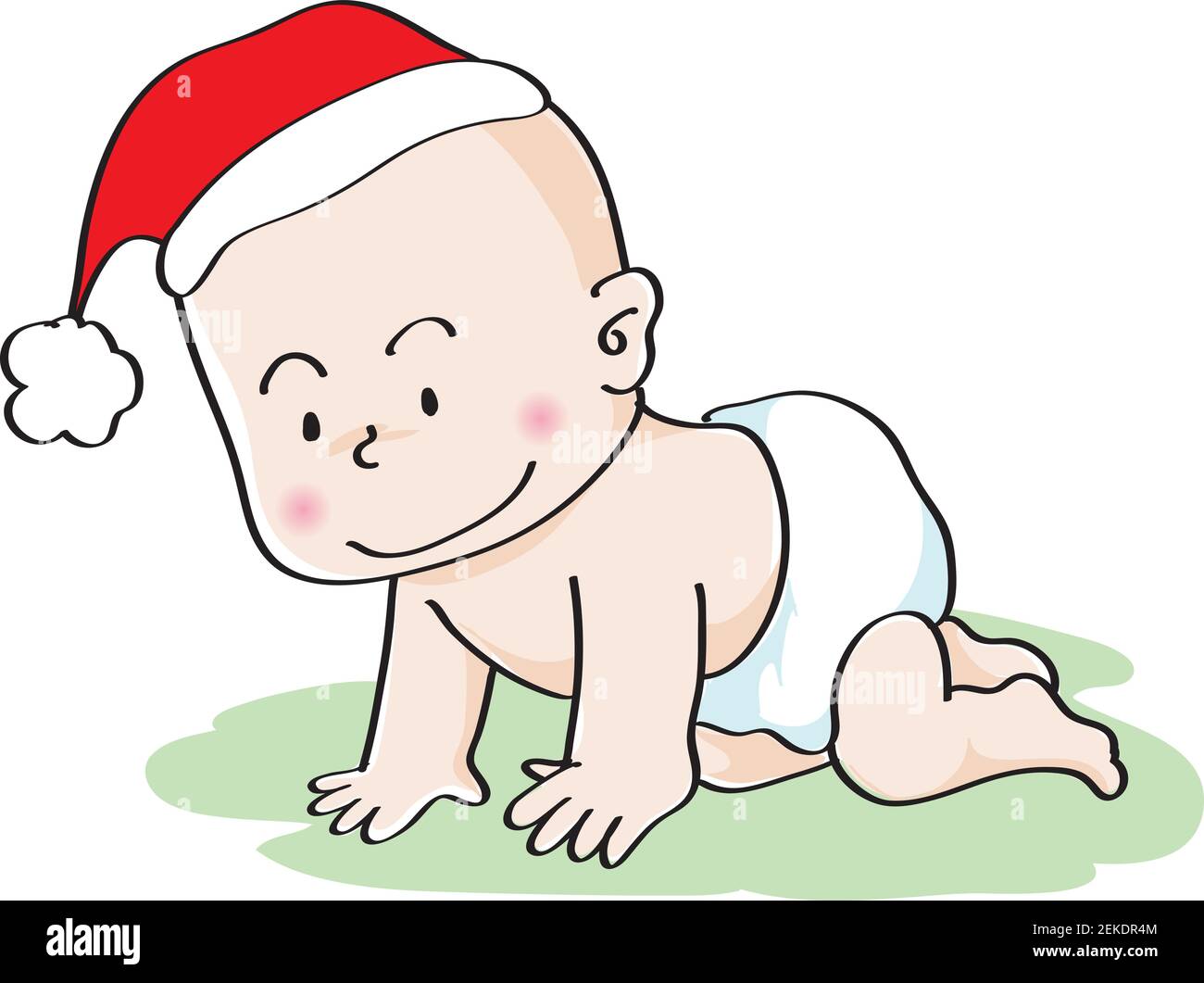 vector cartoon baby Stock Vector Image & Art - Alamy