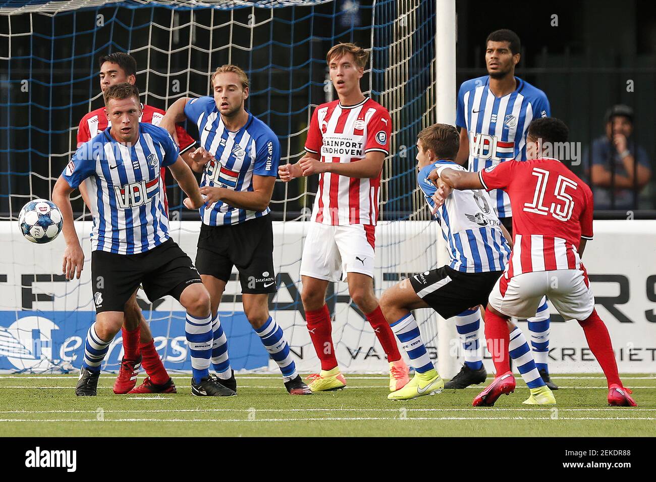 EINDHOVEN, 17-08-2020, Jan Louwers Stadion, Eindhoven - Jong PSV, pre-season 2020-2021. FC ...