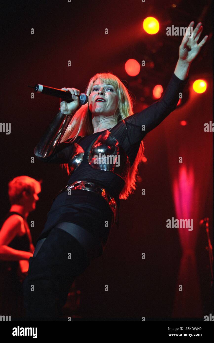 Toyah on stage at 'The Here And Now 80's Concert' held at Wembley Arena ...