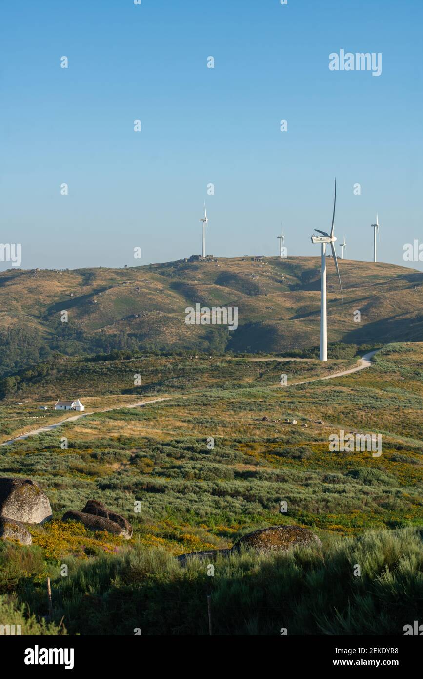 Wind turbine landscape hi-res stock photography and images - Alamy