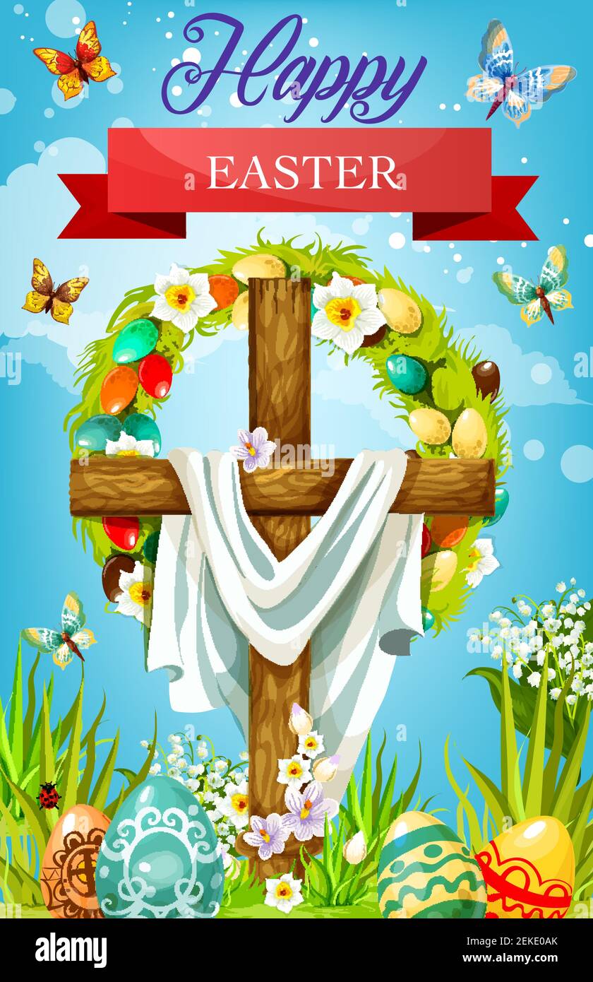 Daffodil flower cross crucifix hi-res stock photography and images - Alamy