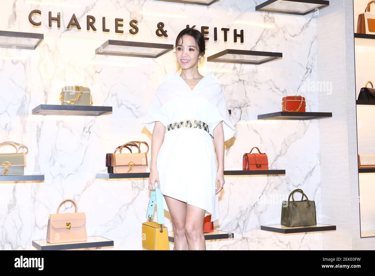 Taiwanese former news anchor Patty Hou, attends a press conference of ...