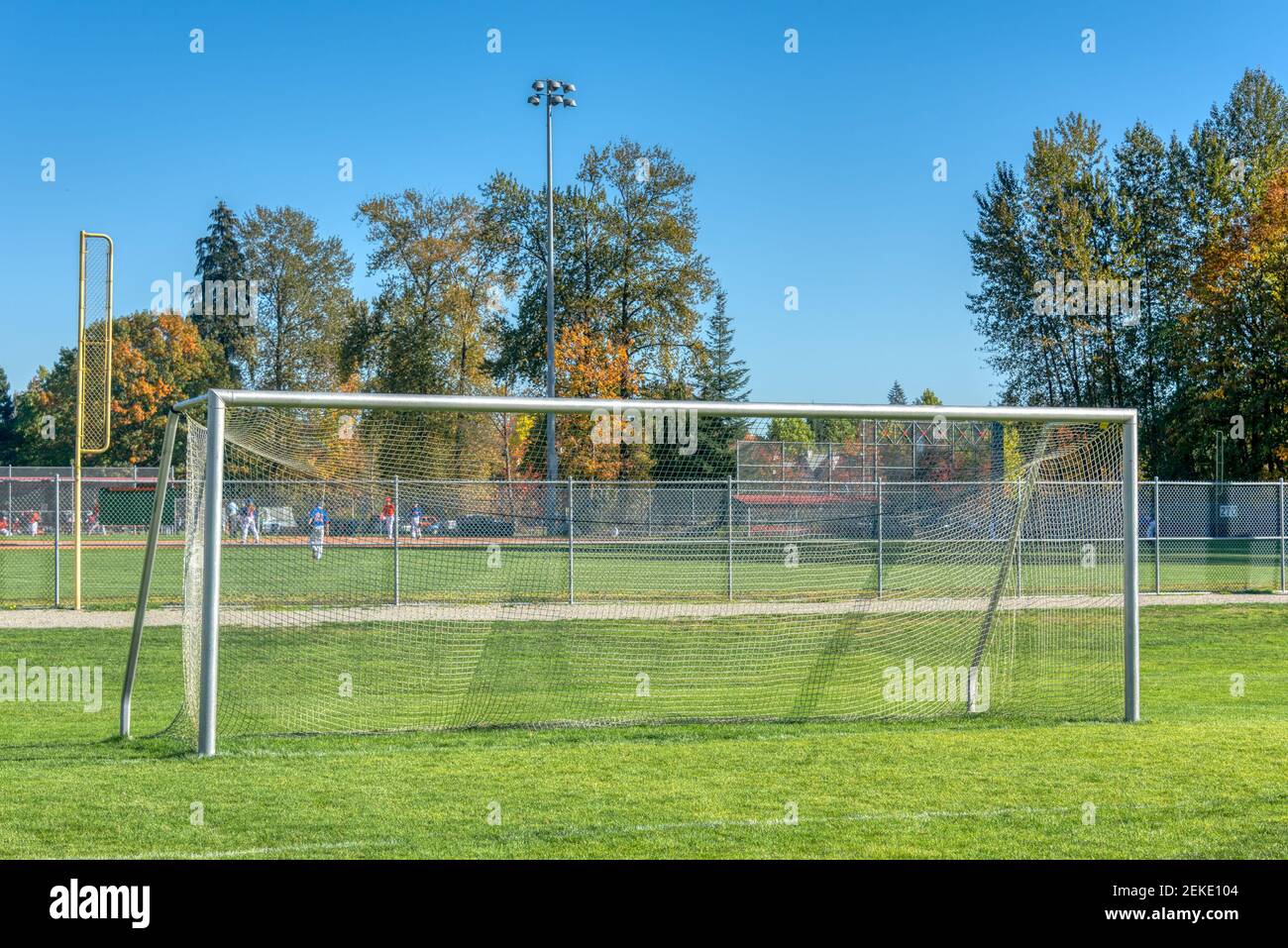 Football gate hi-res stock photography and images - Alamy
