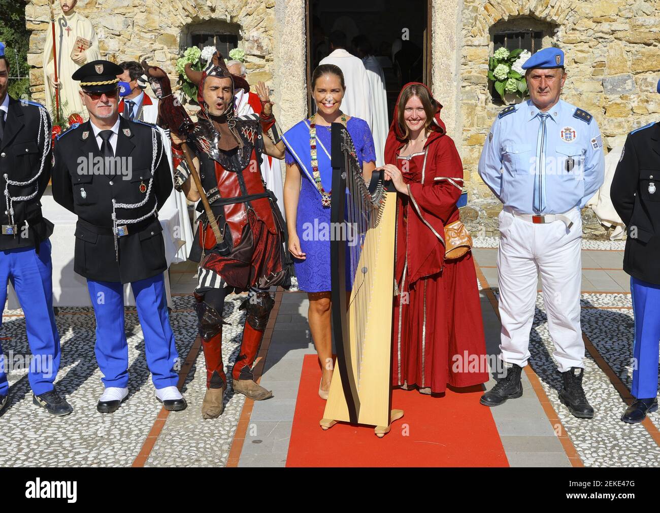 Seborga, Italy - August 20, 2020: Principality of Seborga: Enthronement ...