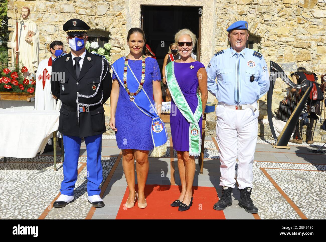 Seborga, Italy - August 20, 2020: Principality of Seborga: Enthronement ...
