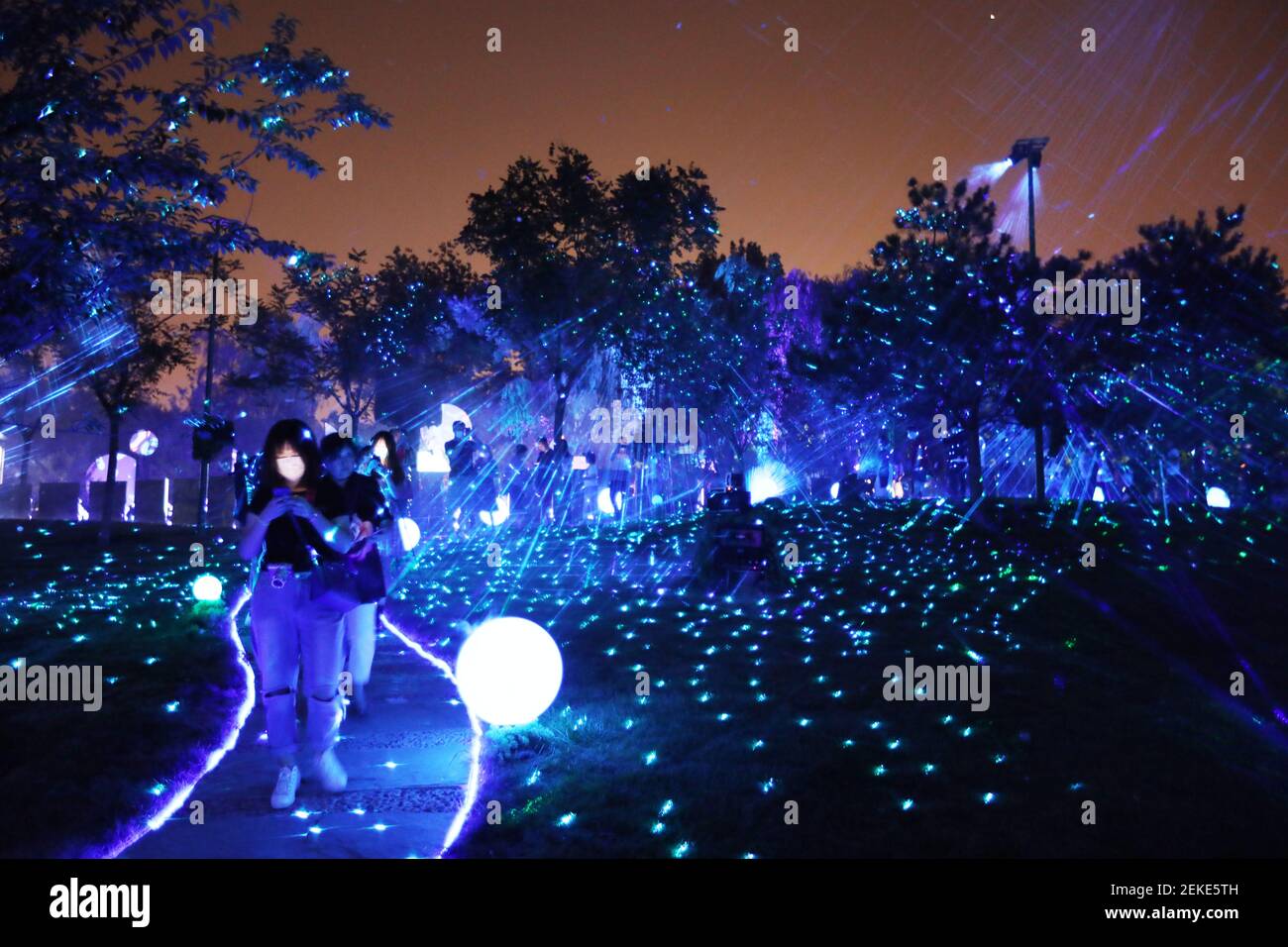 The 2020 Beijing International Light Festival's Alive Together outdoor ...
