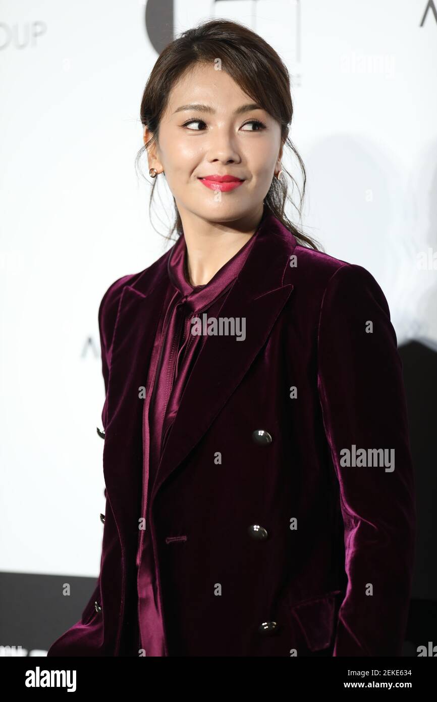 Chinese actress Liu Tao attends the designer brand Comme Moi fashion ...