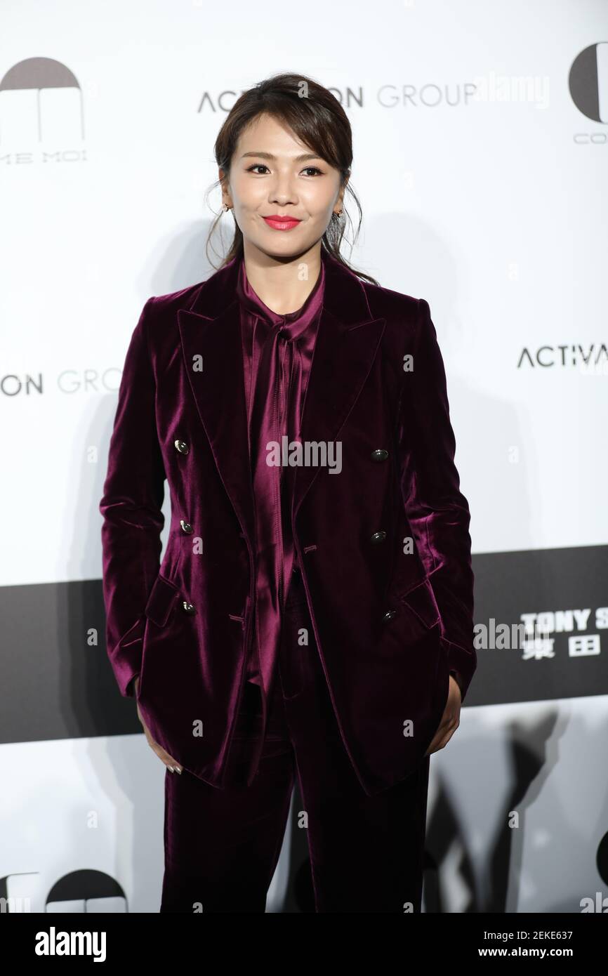 Chinese actress Liu Tao attends the designer brand Comme Moi fashion ...