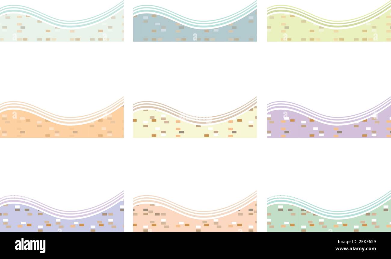 vector pattern design background set Stock Vector Image & Art - Alamy
