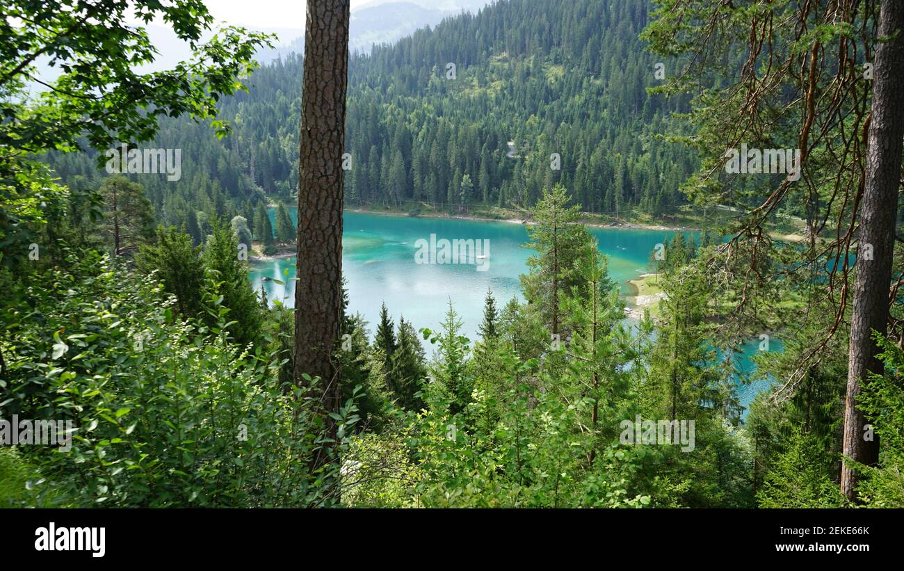 Caumasee lake near flims hi-res stock photography and images - Alamy