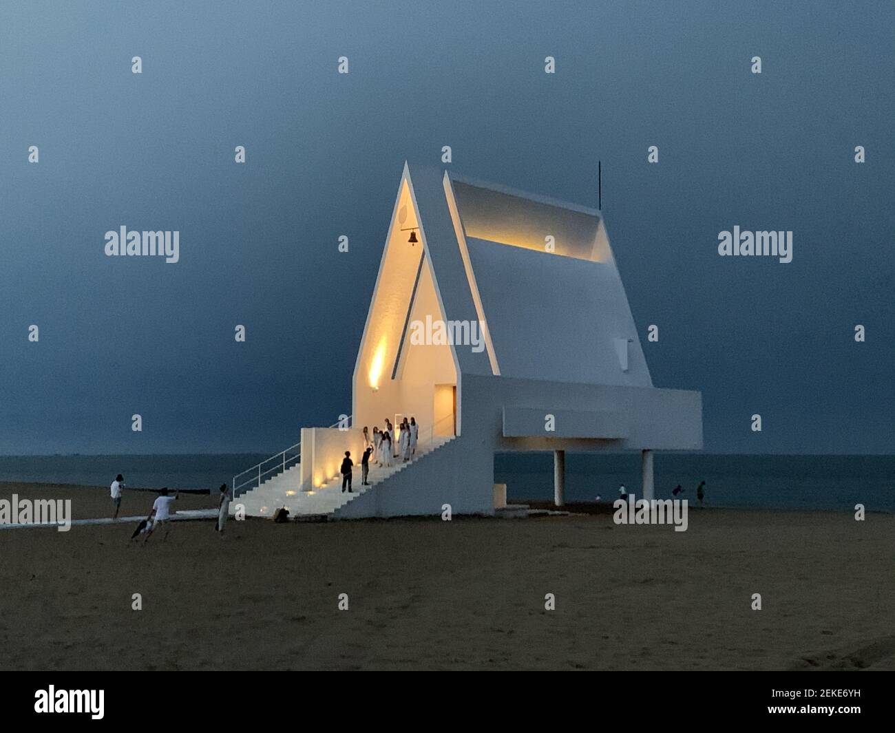 Hebeiï¼ŒCHINA-In August 2020, Anaya Gold Coast, Qinhuangdao, Hebei, is ...