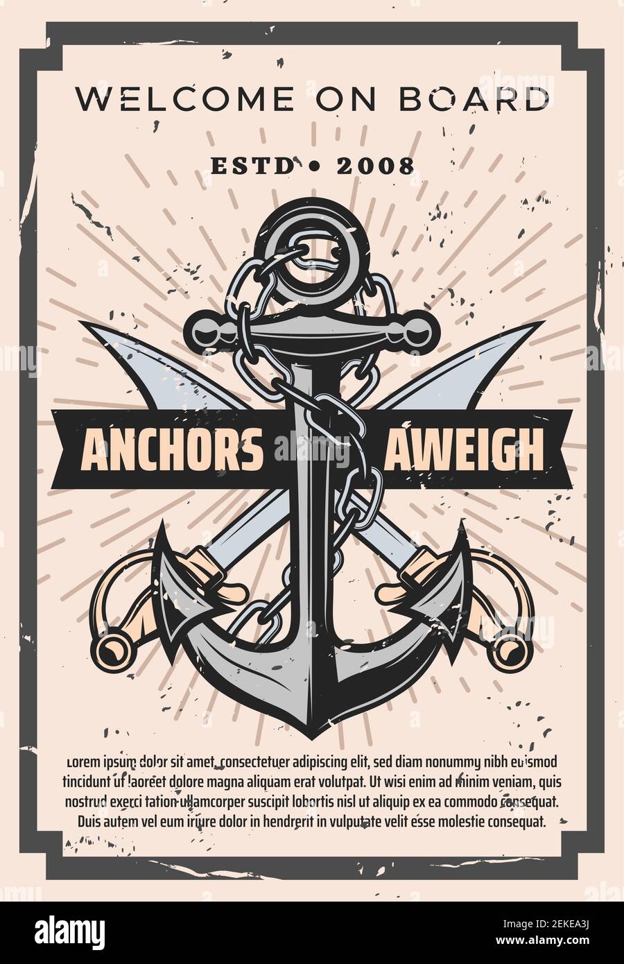 Anchors aweigh Stock Vector Images - Alamy