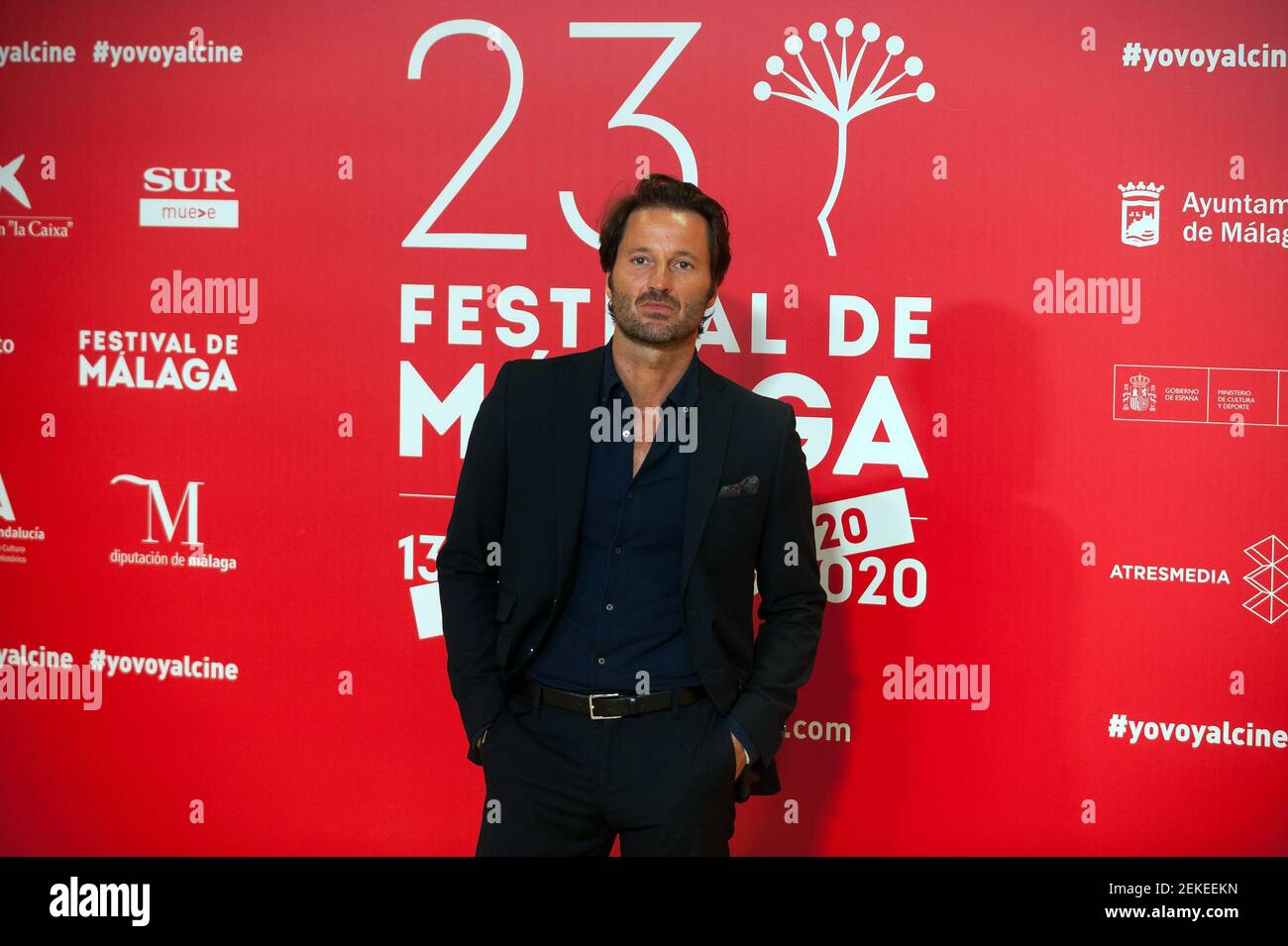 Spanish actor Fernando Andina attends the Malaga Film Festival at ...