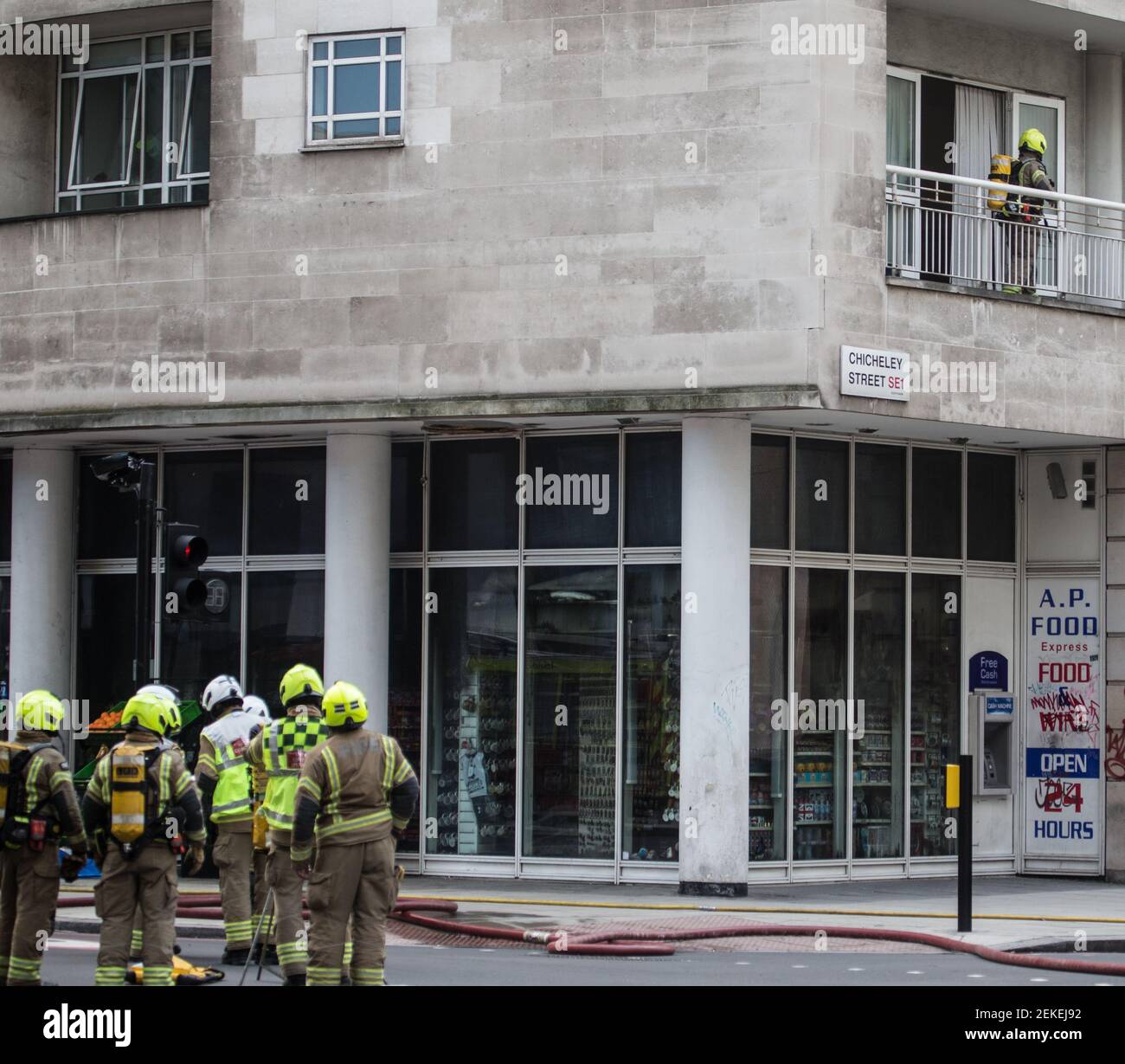Fire station in waterloo road hi-res stock photography and images - Alamy