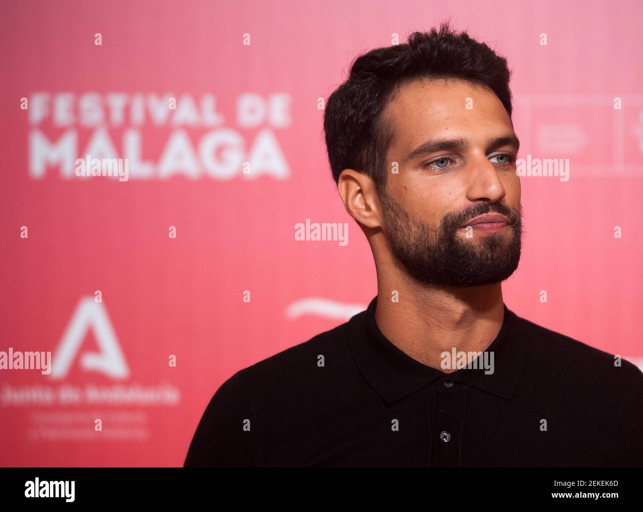 Spanish actor Jesus Castro attends the Malaga Film Festival at Miramar ...