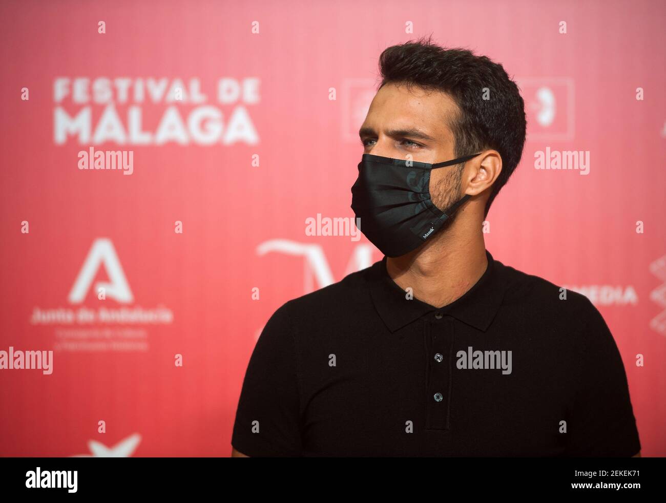 Spanish actor Jesus Castro attends the Malaga Film Festival at Miramar ...