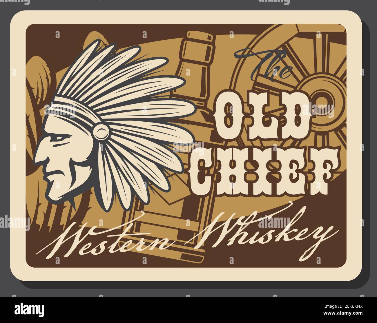 Western whiskey bar, old American pub and cowboy drink saloon vintage ...