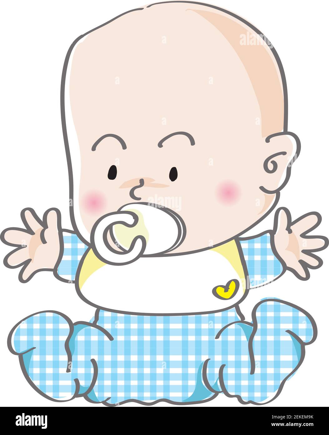 vector cartoon baby Stock Vector Image & Art - Alamy