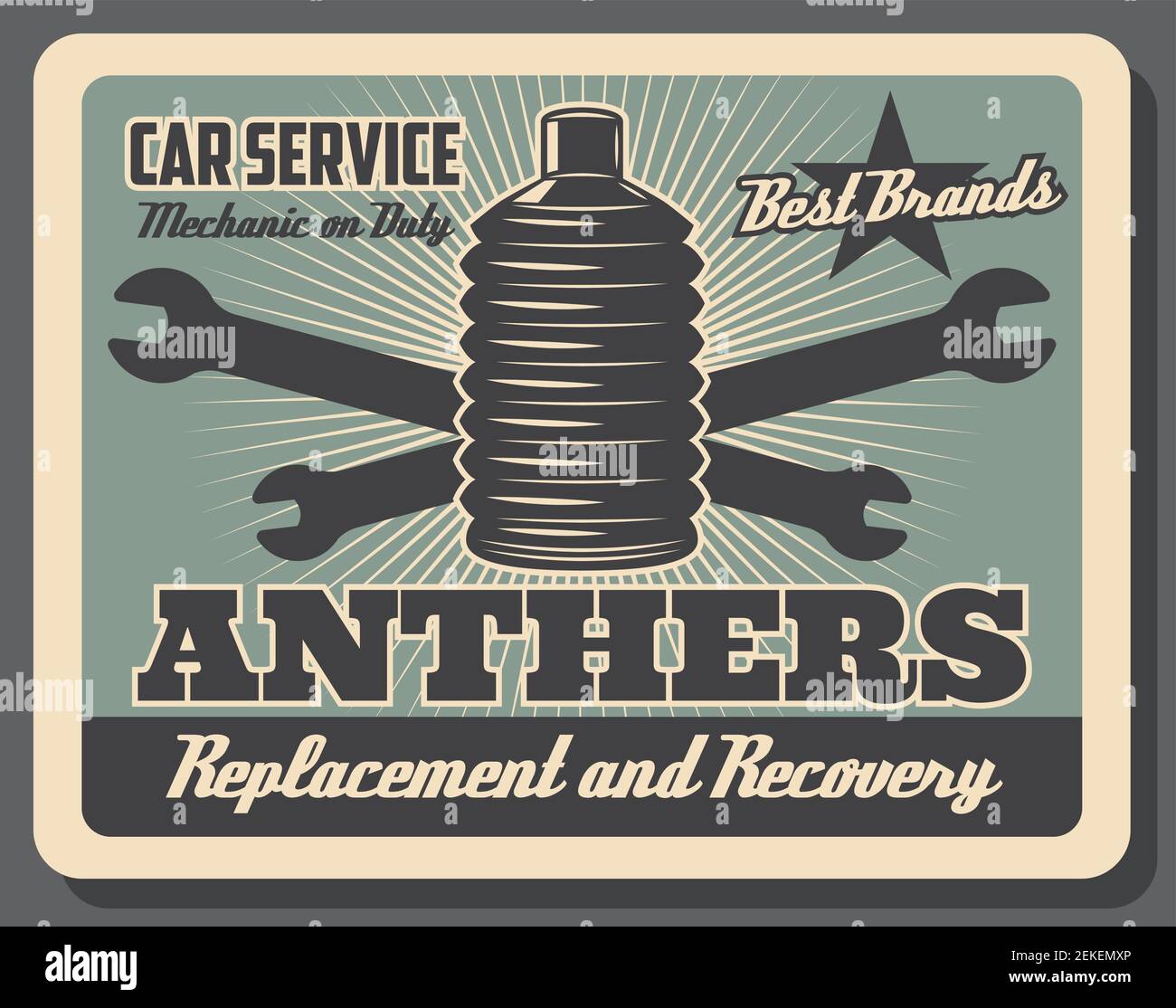 Vintage hinge Stock Vector Images - Alamy