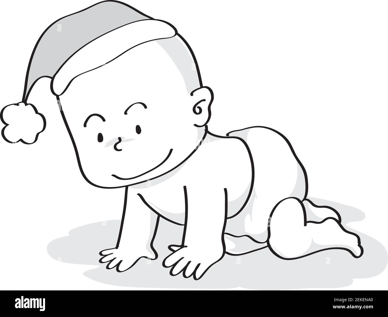 vector cartoon baby Stock Vector Image & Art - Alamy
