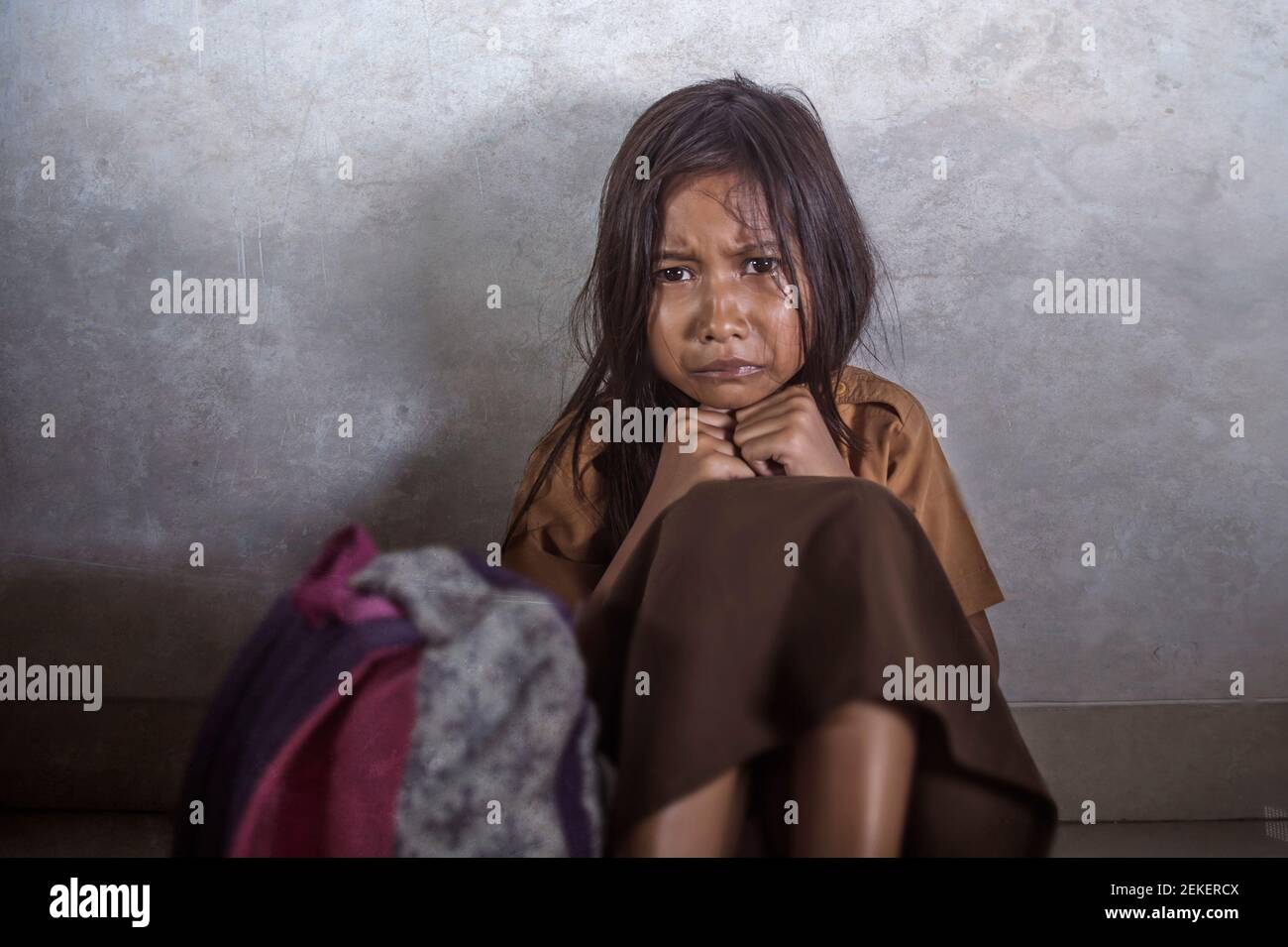 Schoolgirl uniform floor hi-res stock photography and images - Alamy