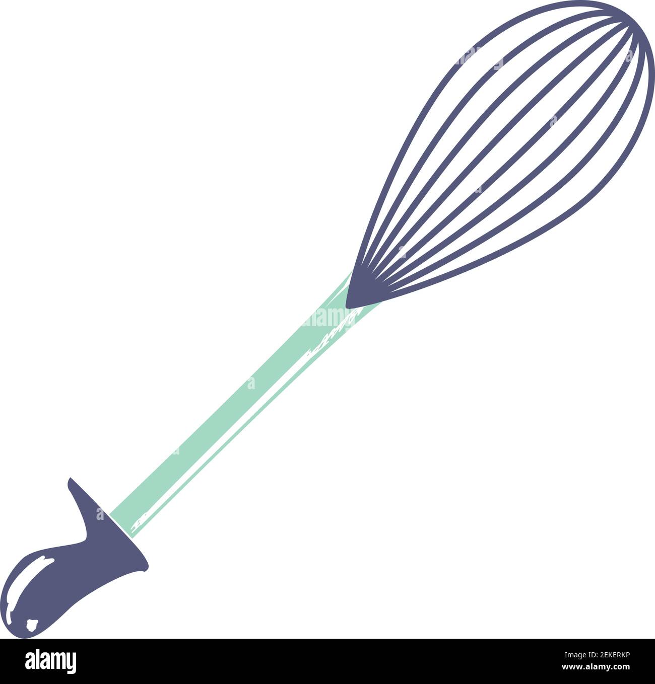 whisk utensil cooking vector illustration sketch isolated style Stock ...
