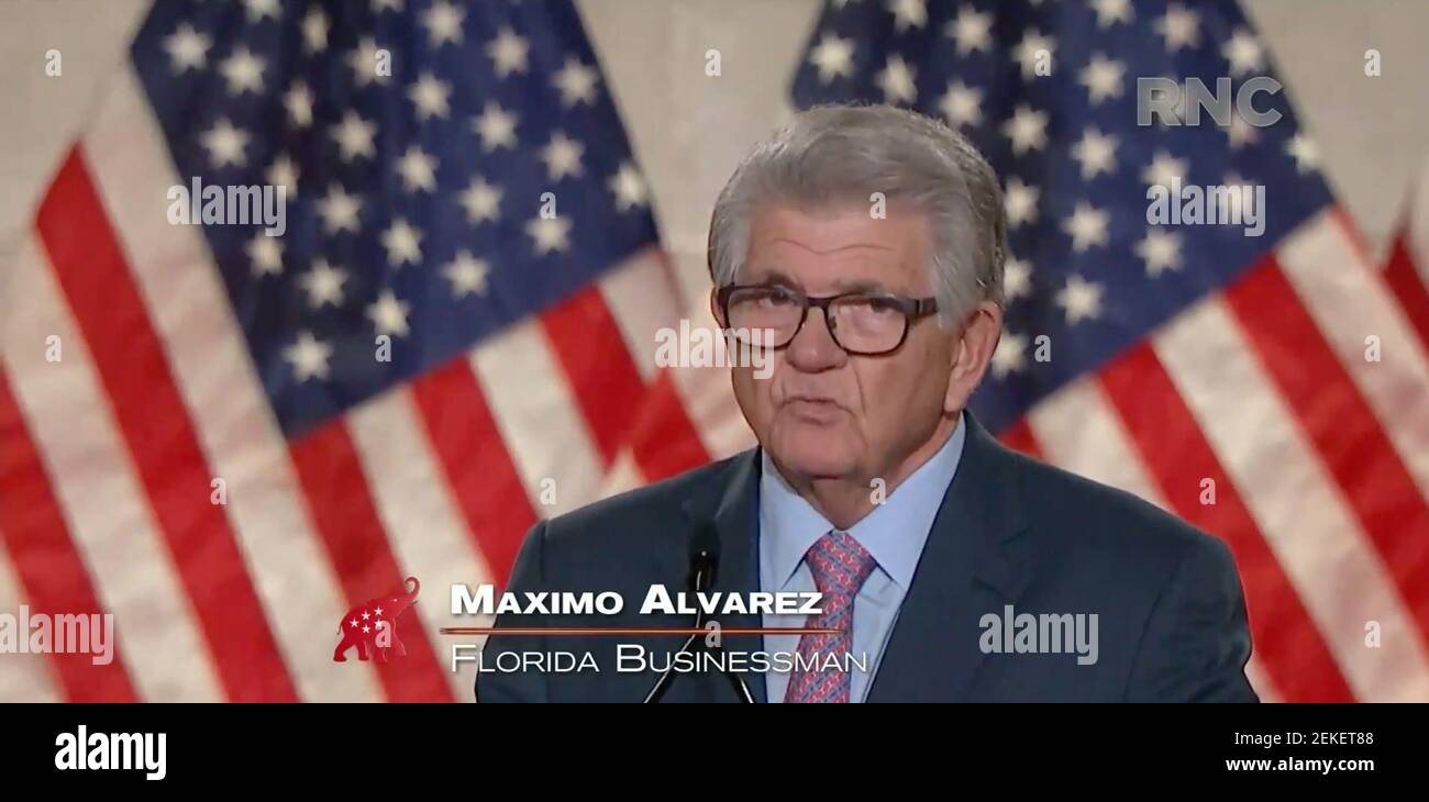 Maximo Alvarez, Florida businessman, speaks during the first day of the ...