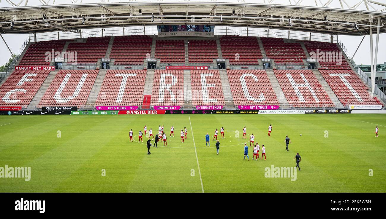 UTRECHT, Photocall Jong FC Utrecht, football, season 2020-2021, 25-08 ...