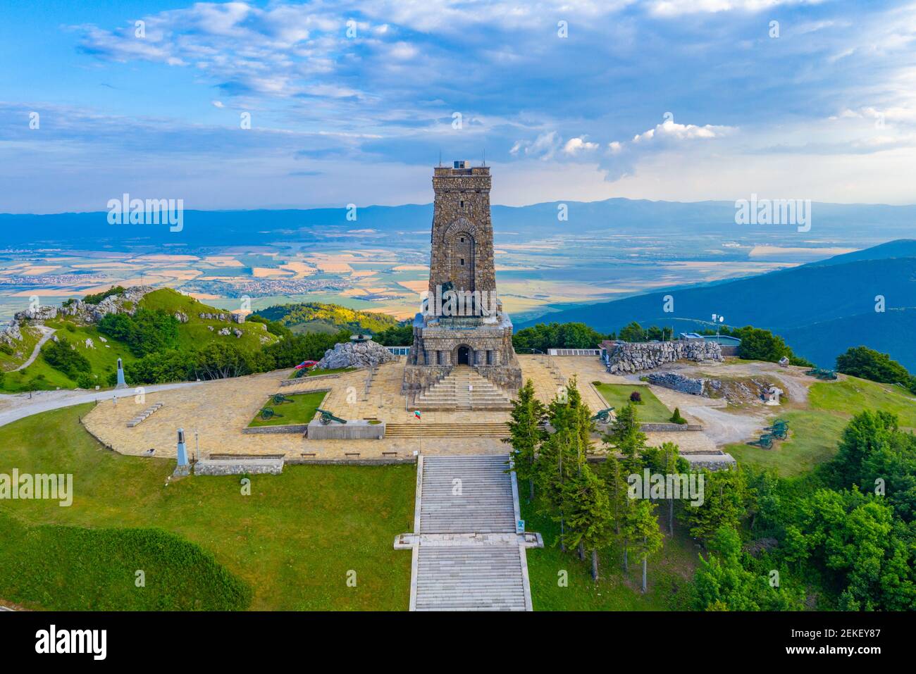 Monument to Freedom commemorating battle at Shipka pass in 1877-1878 in ...