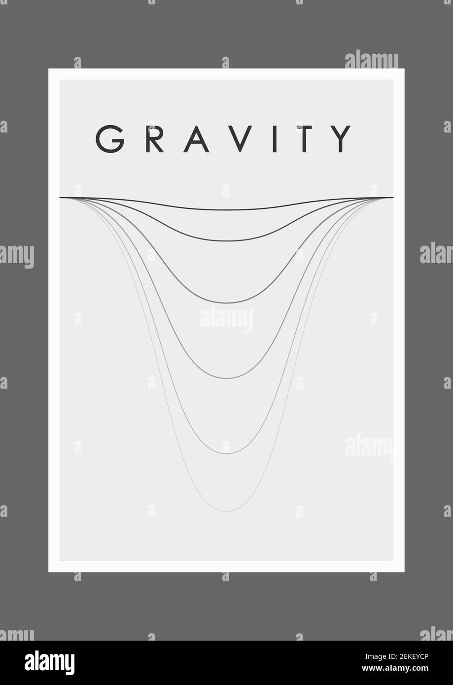 Minimalist Black And White Design For The Cover Of A Scientific