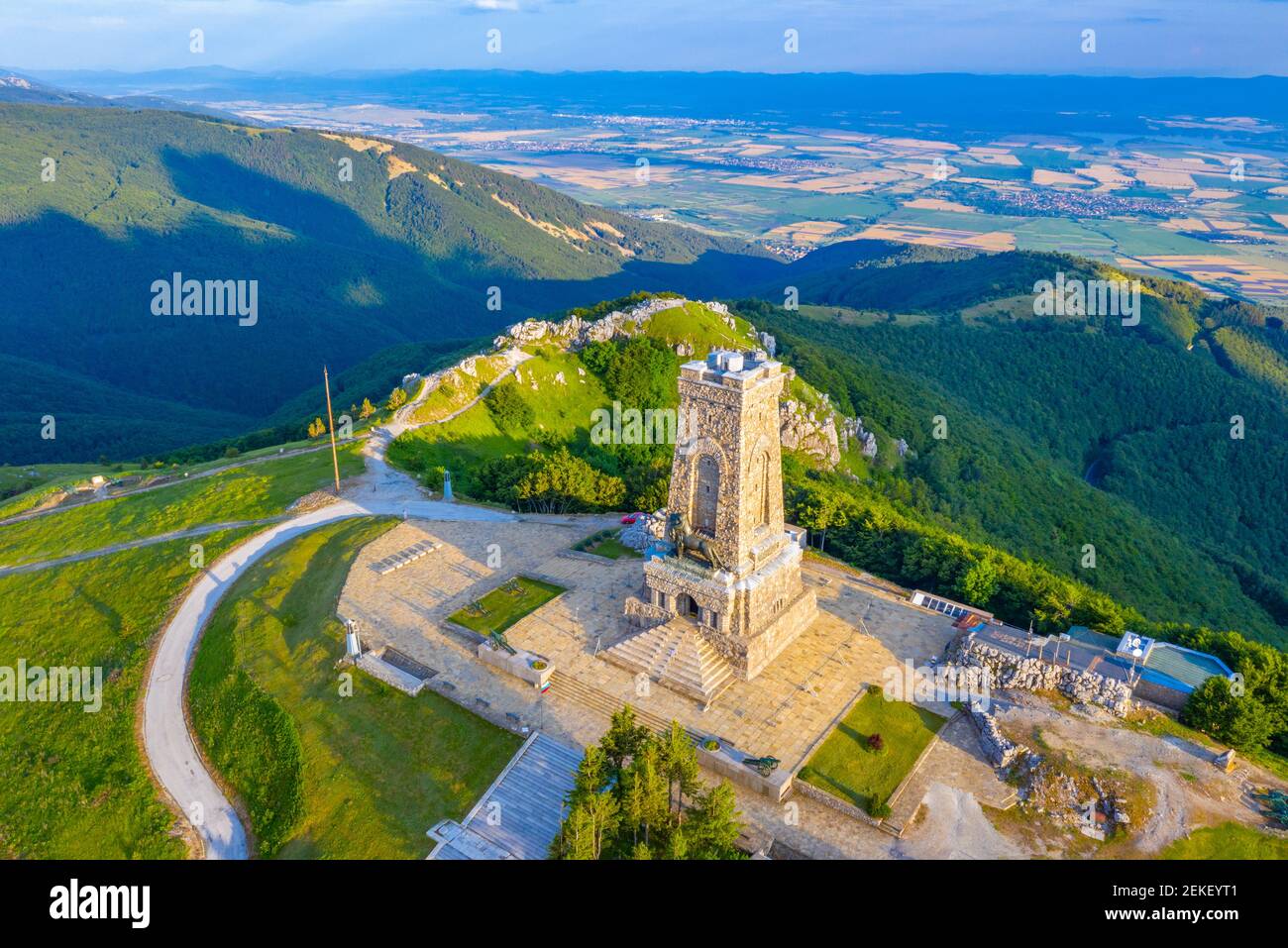Monument to Freedom commemorating battle at Shipka pass in 1877-1878 in ...