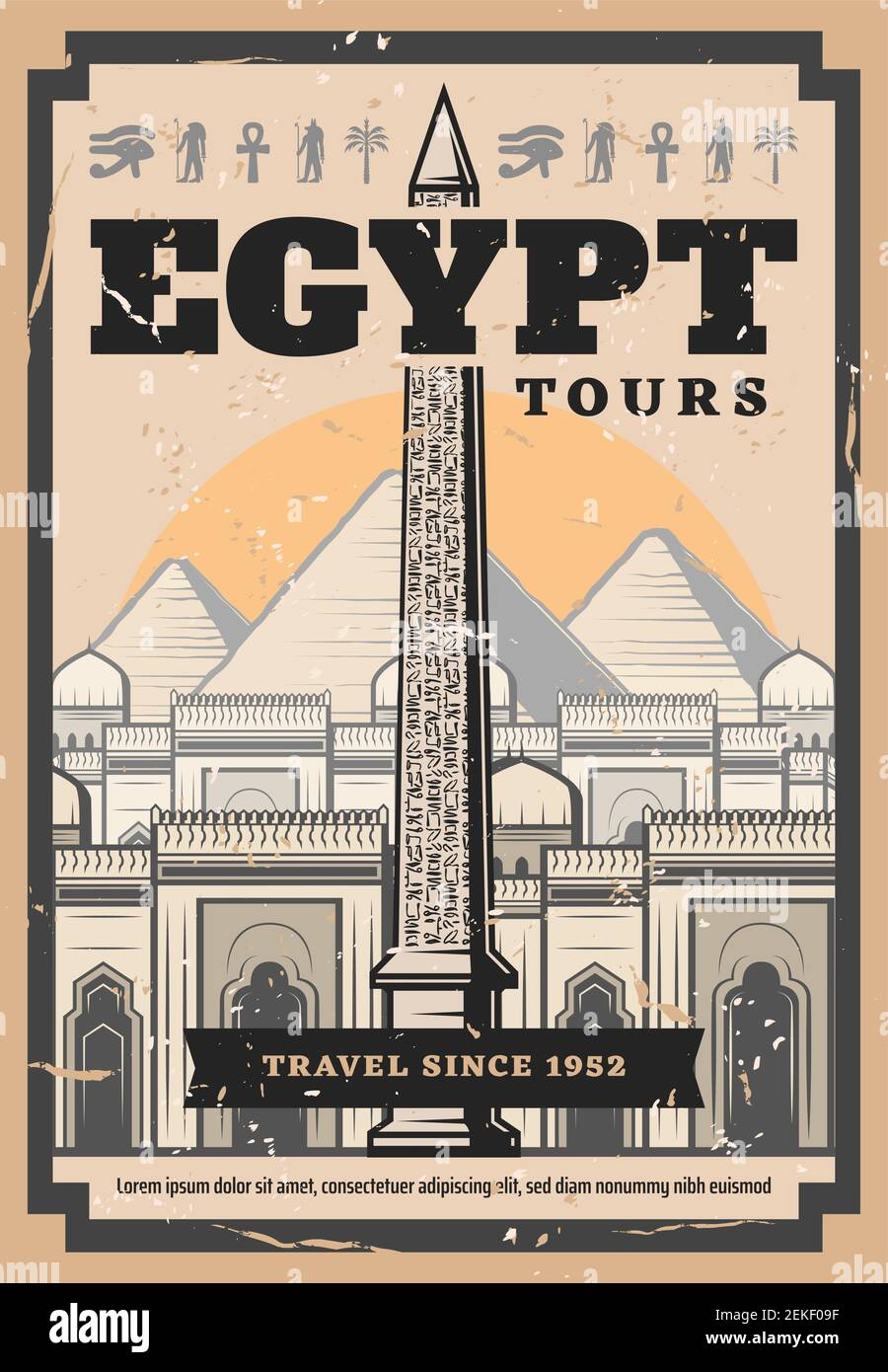 Ancient Egypt historic landmark tours, Cairo antique city sightseeing ...
