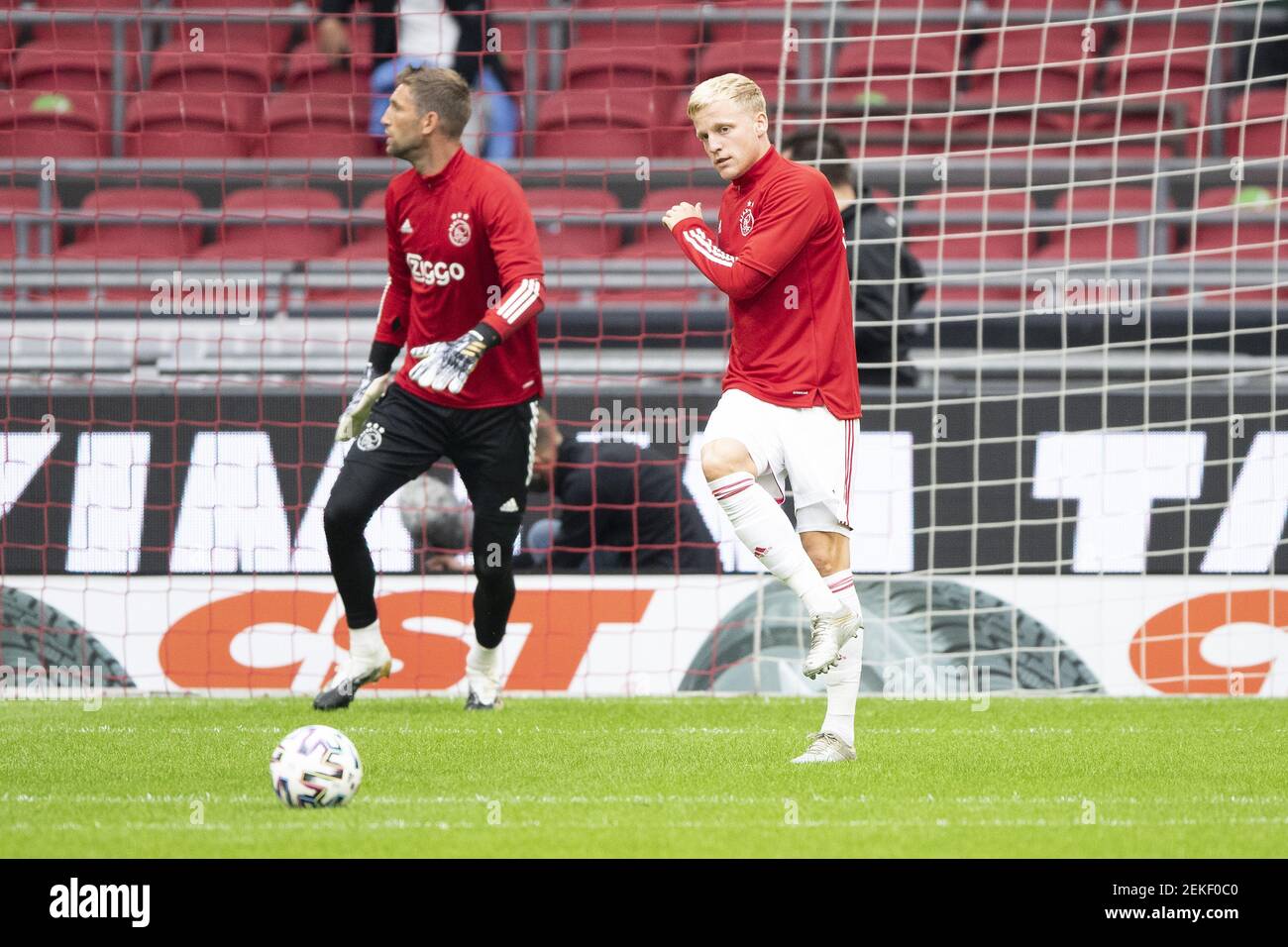 AMSTERDAM , 25-08-2020 , Johan Cruijff ArenA football, friendly ...