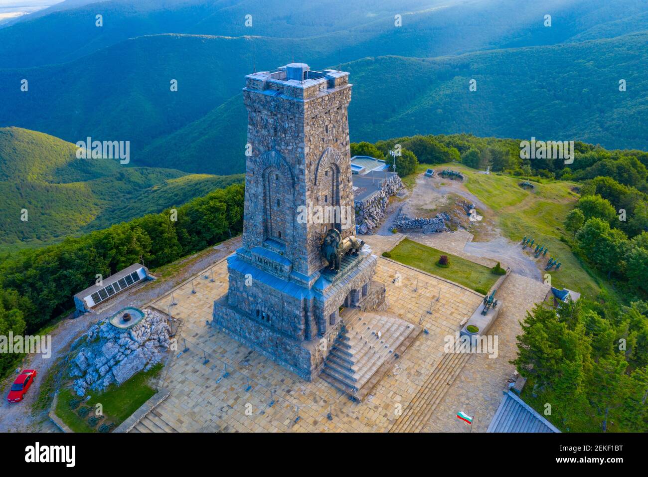 Monument to Freedom commemorating battle at Shipka pass in 1877-1878 in ...