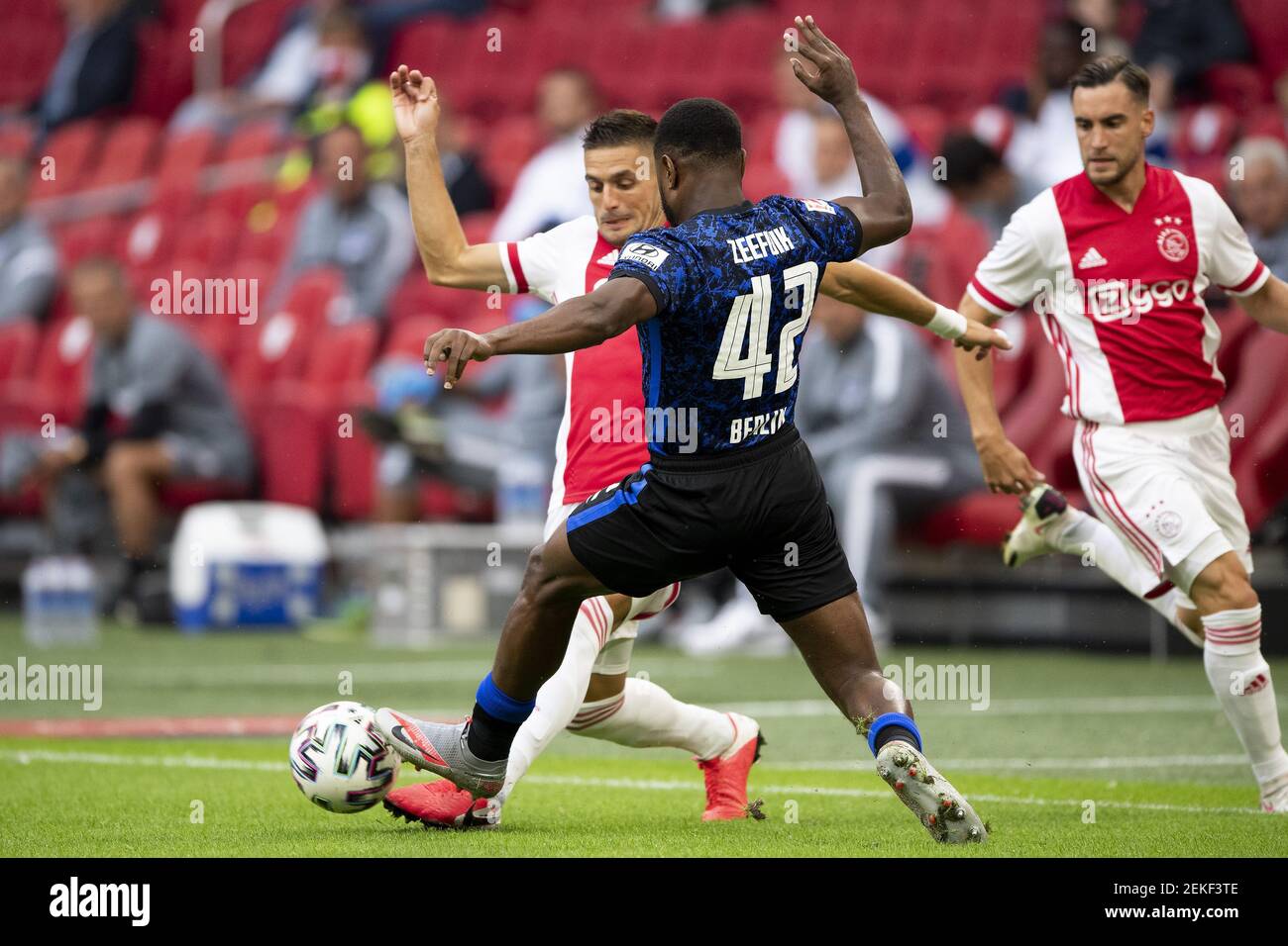 AMSTERDAM , 25-08-2020 , Johan Cruijff ArenA football, friendly ...