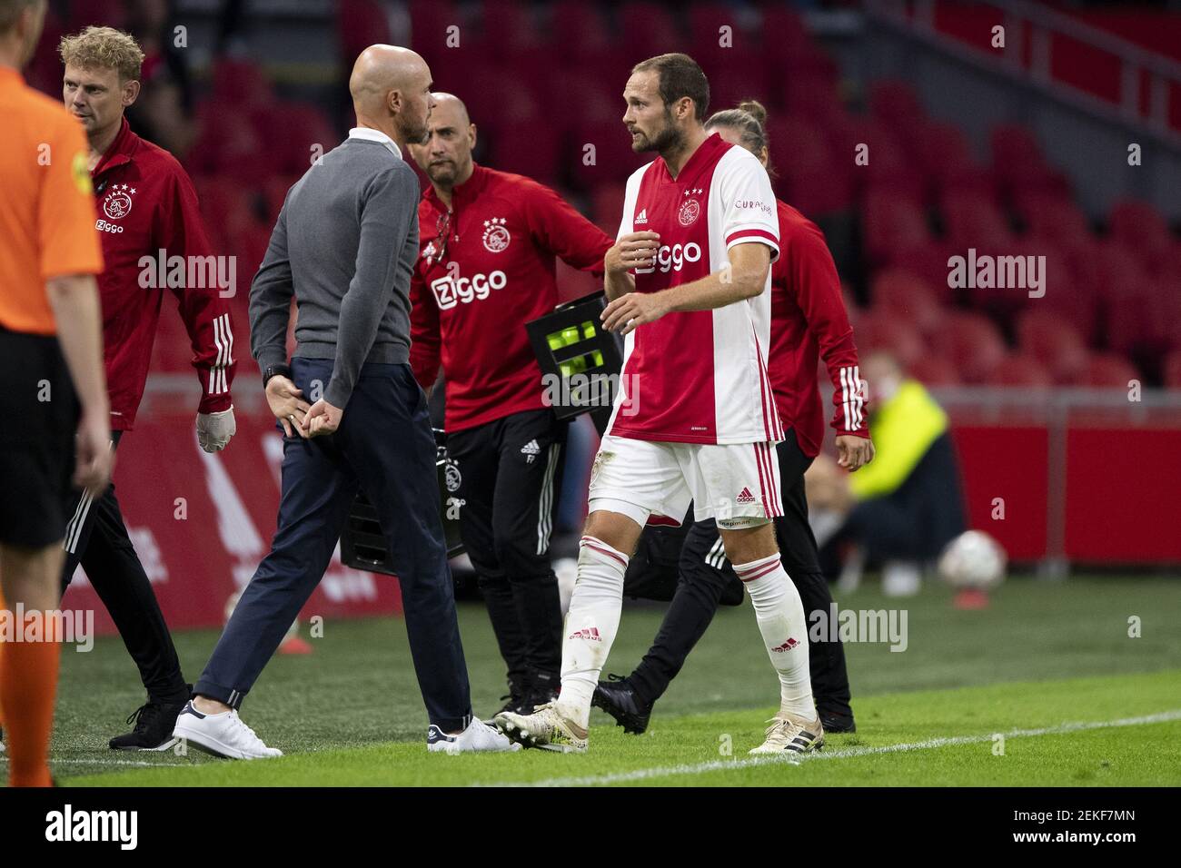 AMSTERDAM , 25-08-2020 , Johan Cruijff ArenA football, friendly ...