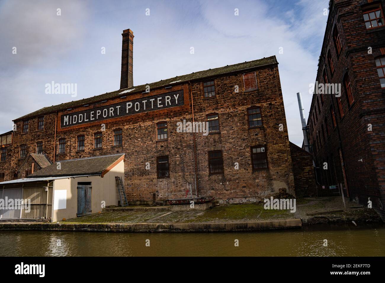 Historic Middleport Pottery factory / museum on the Trent and Mersey ...