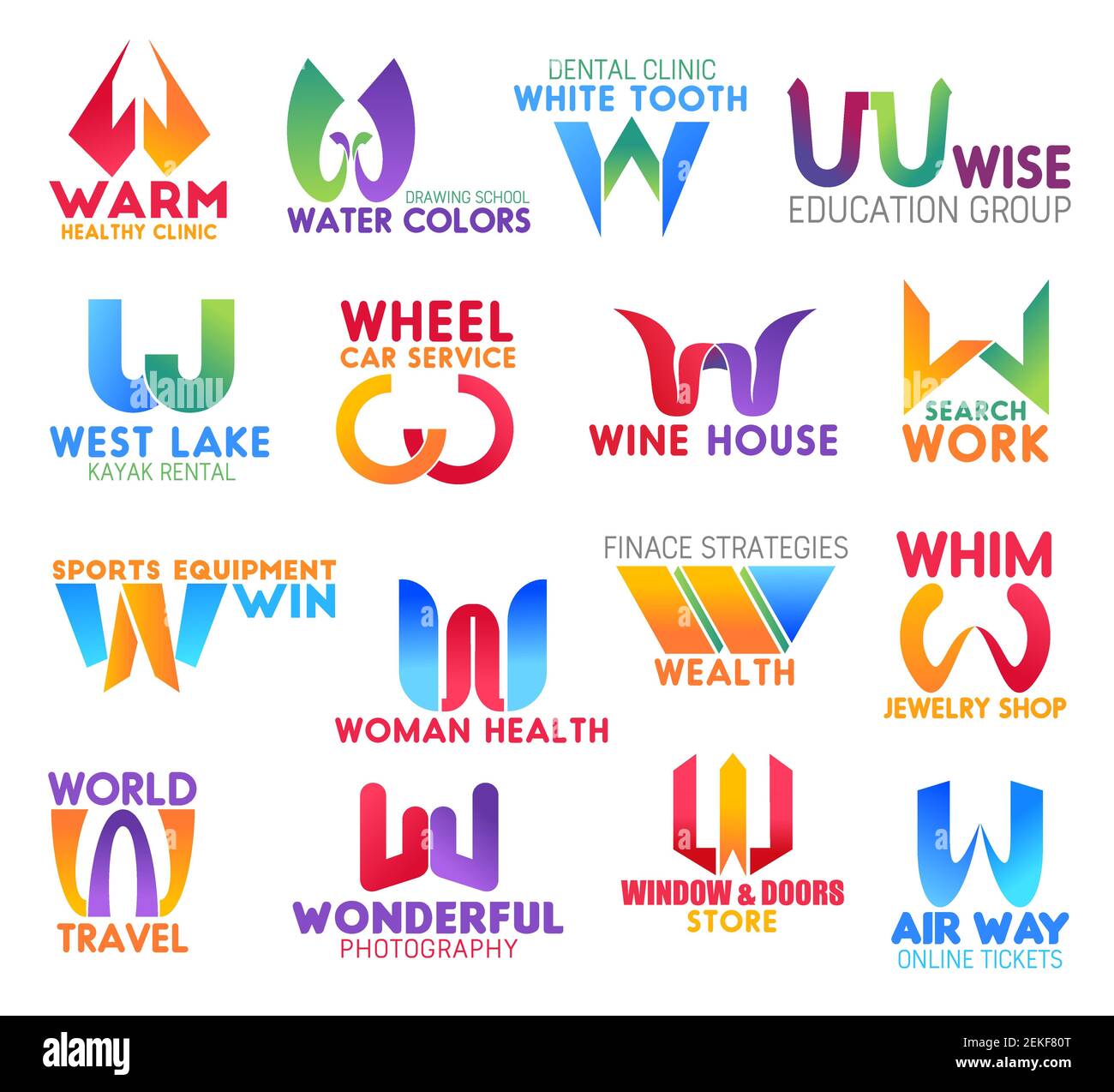 Wise w Stock Vector Images - Alamy