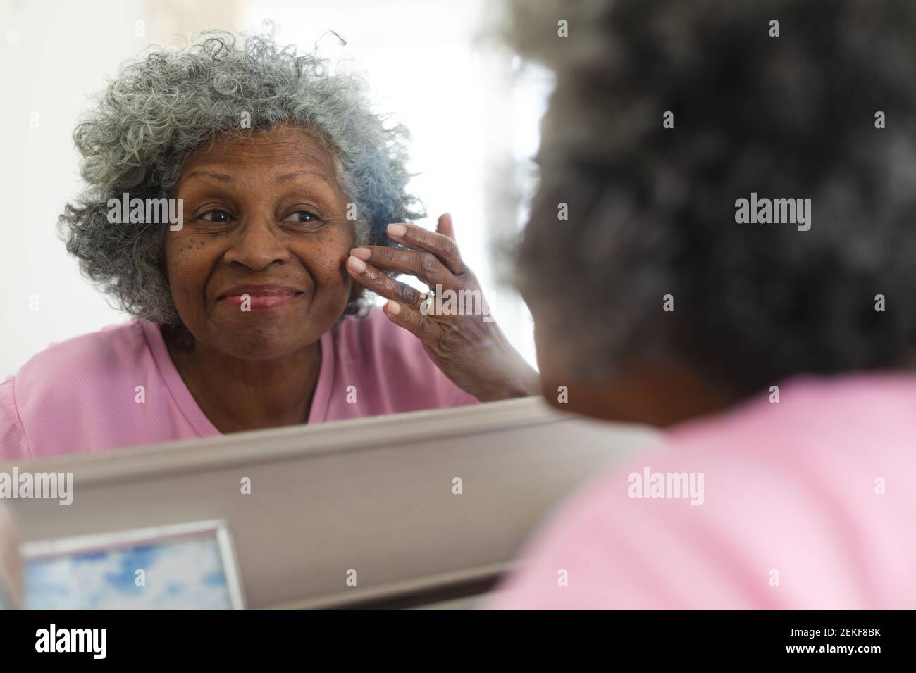 Self touching hi-res stock photography and images - Alamy