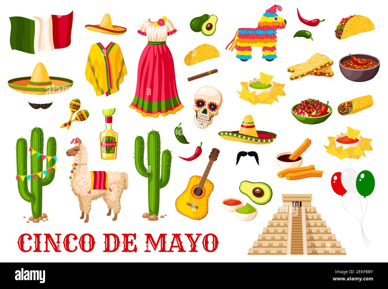 Mayan traditional dress Stock Vector Images - Alamy