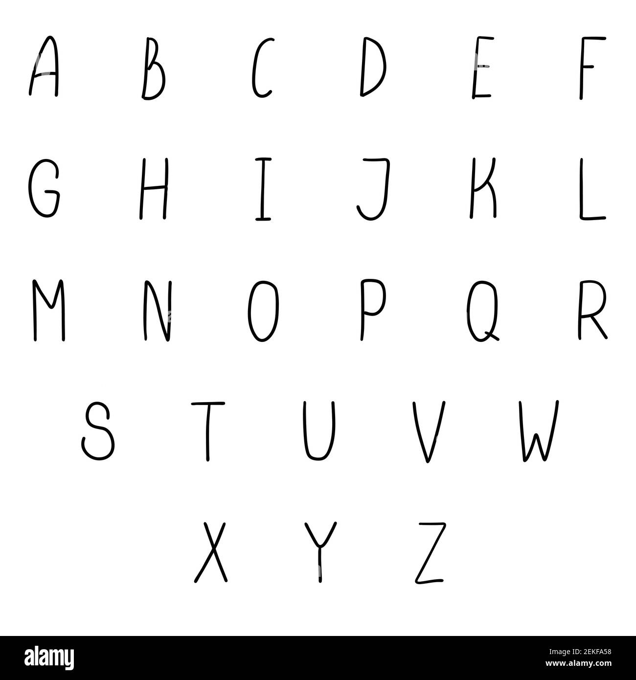 Easy Handwriting Fonts Alphabet Easy Handwriting Fonts Alphabet