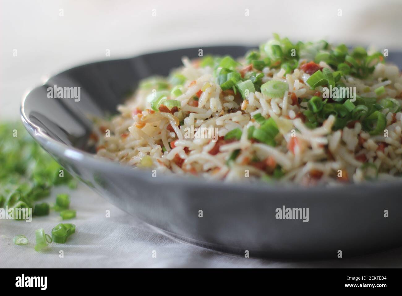 White rice flower hi-res stock photography and images - Alamy
