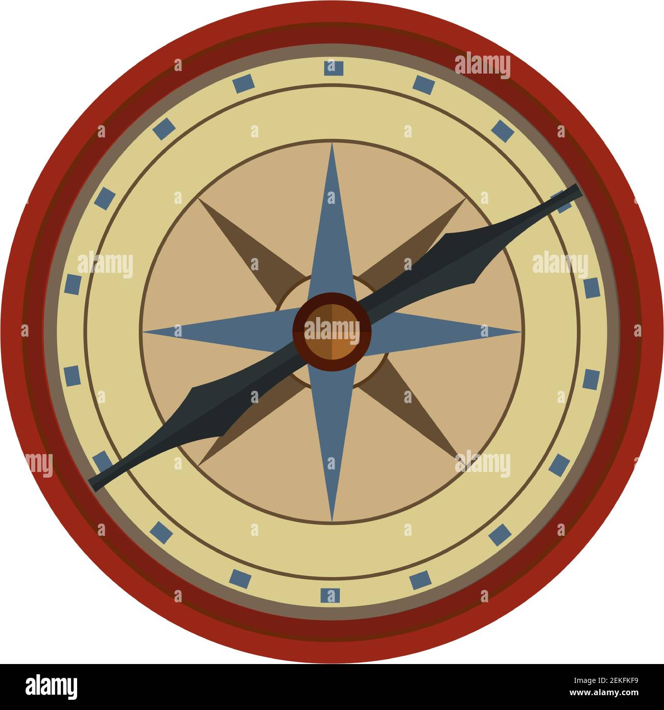 Pirate Compass Vector Isolated On White Background Stock Vector Image And Art Alamy