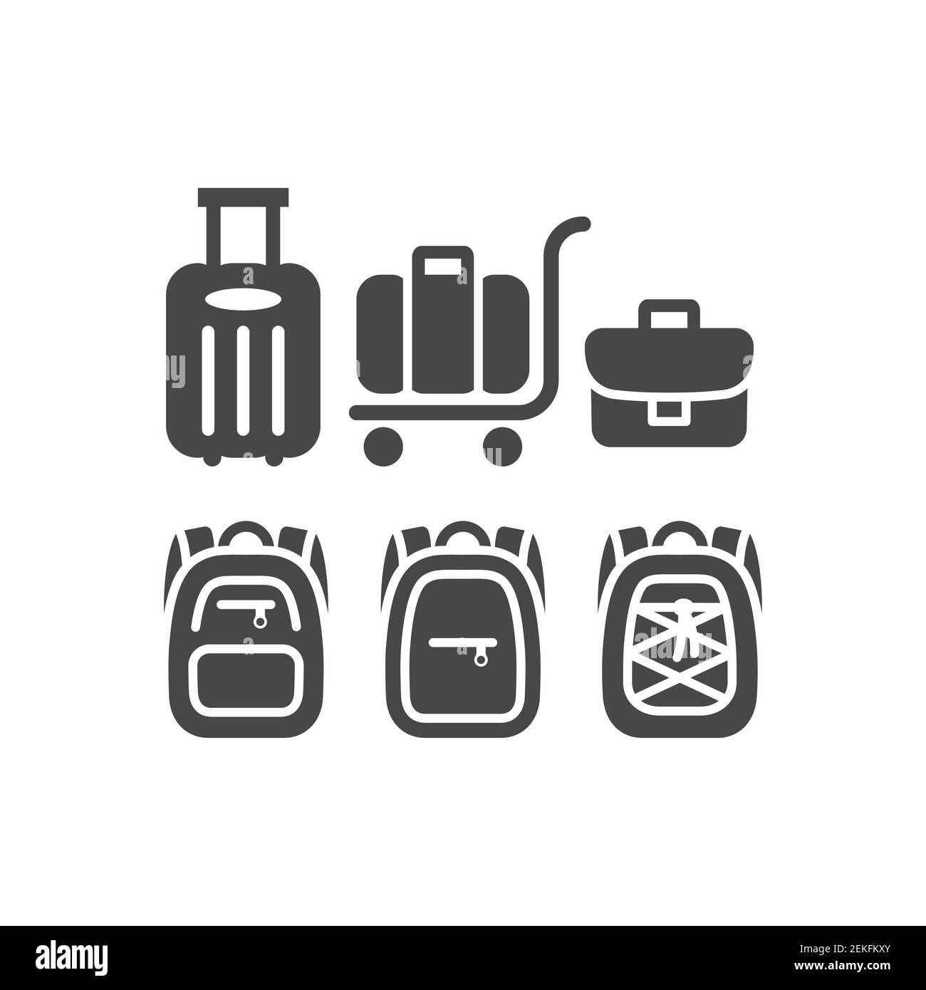 Suitcase luggage Black and White Stock Photos & Images - Alamy