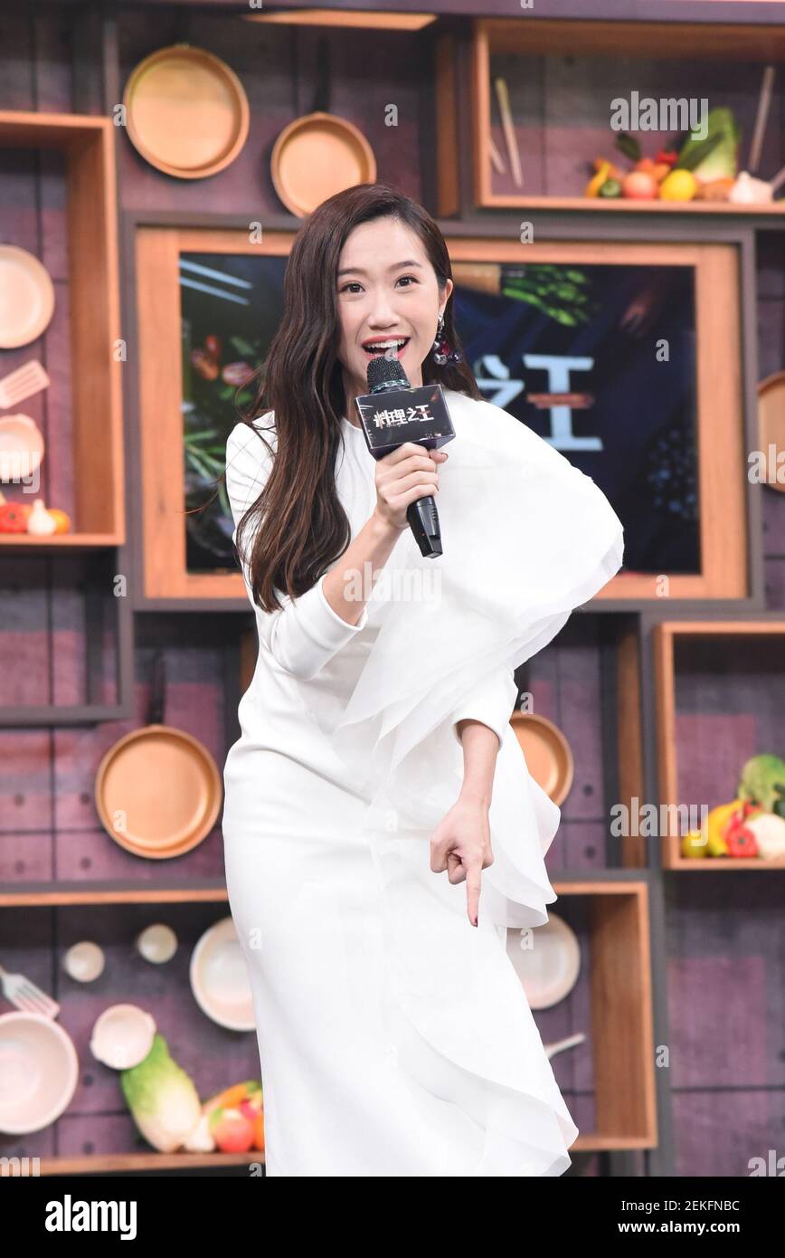 Taiwanese television host Lulu Huang Lu Zi Yin attends the CooKing ...